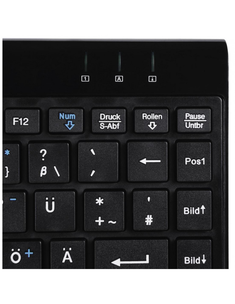 Мини клавиатура за лаптоп HAMA SL720, Черна