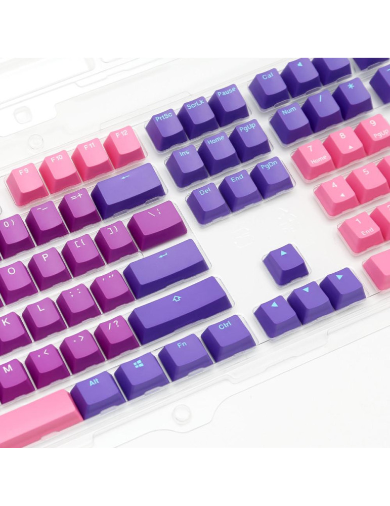 Капачки за механична клавиатура Ducky Ultra Violet 108-Keycap Set PBT ...