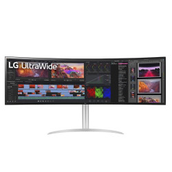 Монитор LG 49WQ95C-W, 49" 32:9 Curved UltraWide Dual QHD 5K 5120x1440 ...