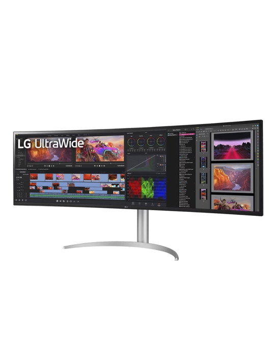 Монитор LG 49WQ95C-W, 49" 32:9 Curved UltraWide Dual QHD 5K 5120x1440 ...