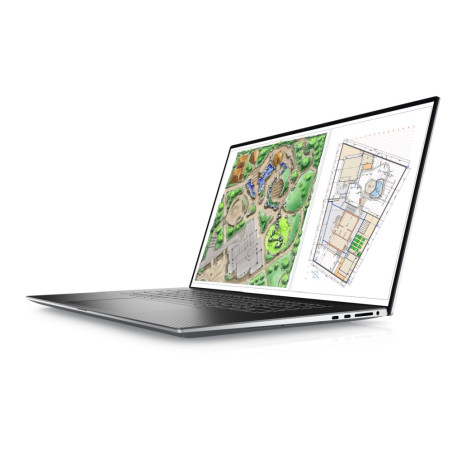 Лаптоп Dell Precision 5770, Intel i7-12700H vPro, 17" UHD+ touch ...