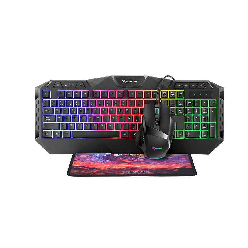 Геймърски комплект Xtrike ME MK-900 Gaming COMBO 3-in-1, клавиатура ...
