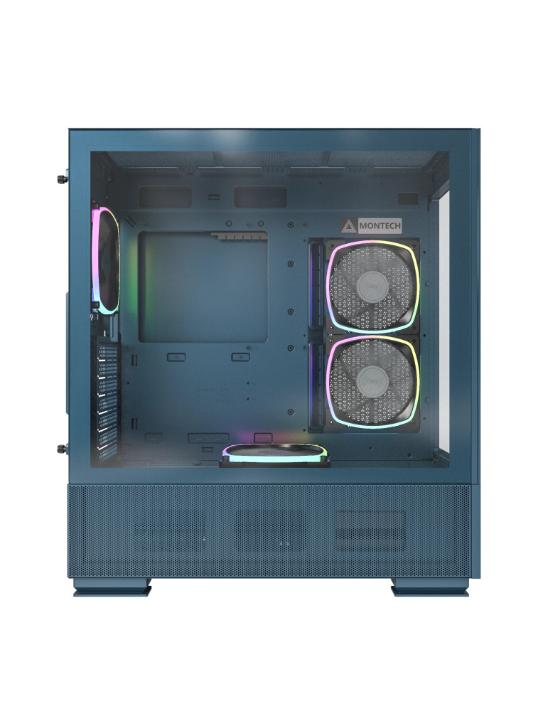 Кутия за компютър Montech SKY TWO, Mid-tower Case, TG, 4x120mm ARGB ...