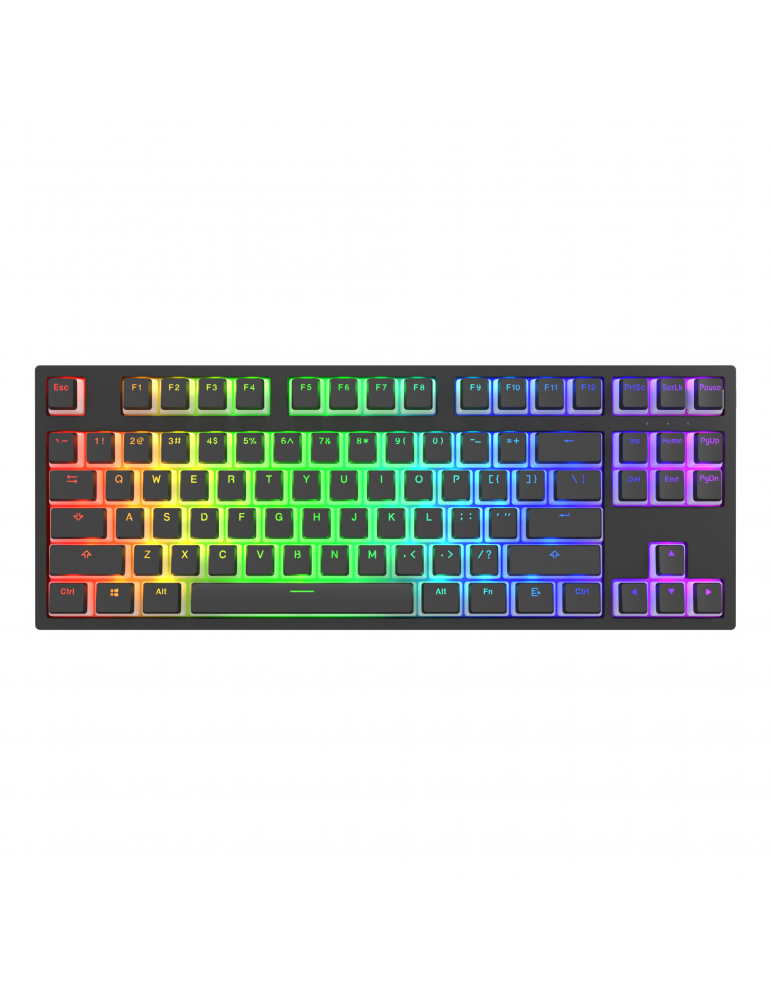 Геймърскa механична клавиатура Dark Project KD87A Black TKL - Gateron ...