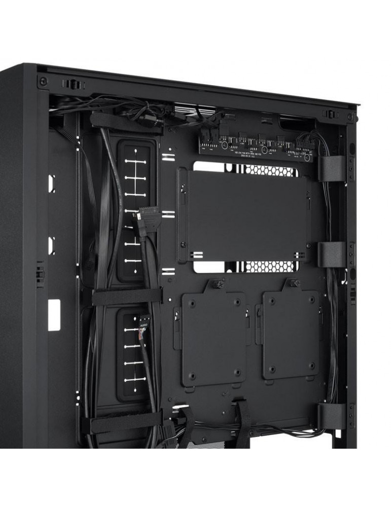 Кутия за компютър Lian-Li LANCOOL 216 RGB Mid-Tower, Tempered Glass, Черен - LANCOOL 216R-X