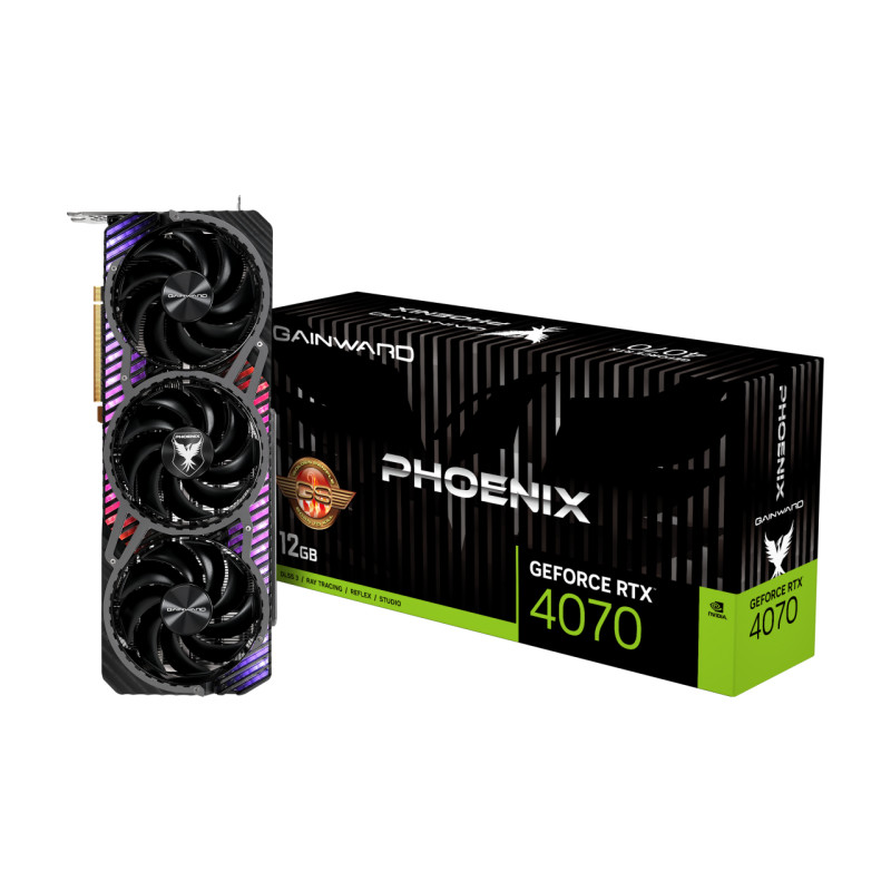 Видео карта Gainward GeForce RTX 4070 PHOENIX GS 12GB