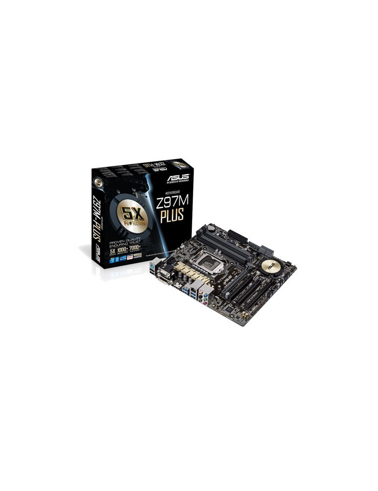 Дънна платка Asus Z97M-PLUS, сокет LGA1150