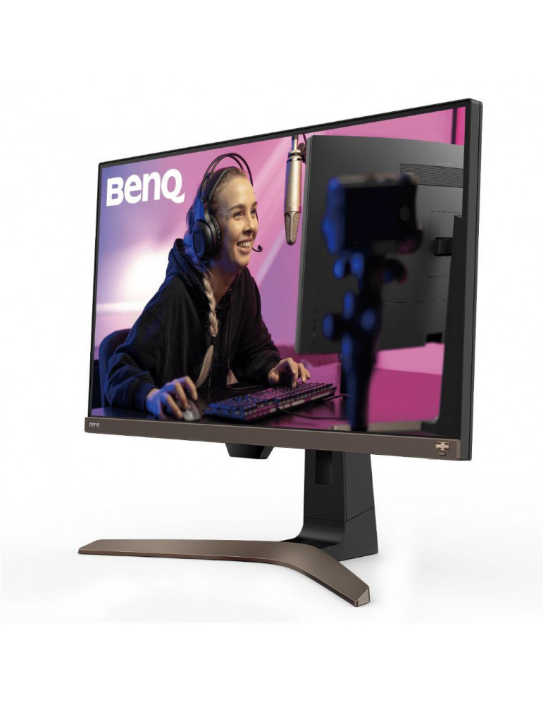 Монитор BenQ 28" EW2880U, IPS, Wide, 4K, Display Port, HDMI, USB-C, Черен