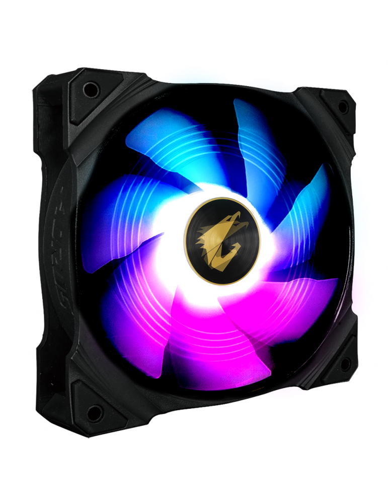 Вентилатор Gigabyte AORUS 120 ARGB, 120x120x25mm 1700 RPM 4pin PMW - GP ...