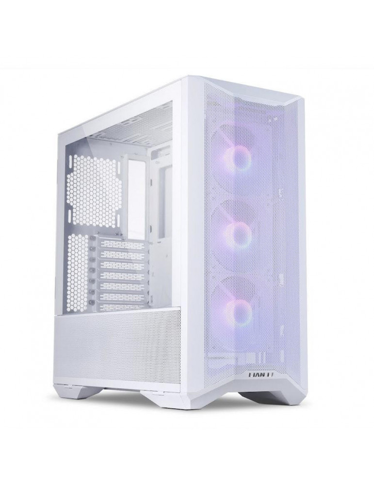 Кутия за компютър Lian Li LANCOOL II Mesh C Snow TG, DRGB, бял - G99 ...