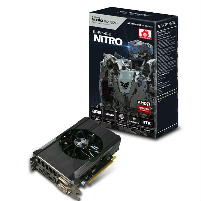 Видео карта Sapphire Radeon R7 370 2GB NITRO GDDR5