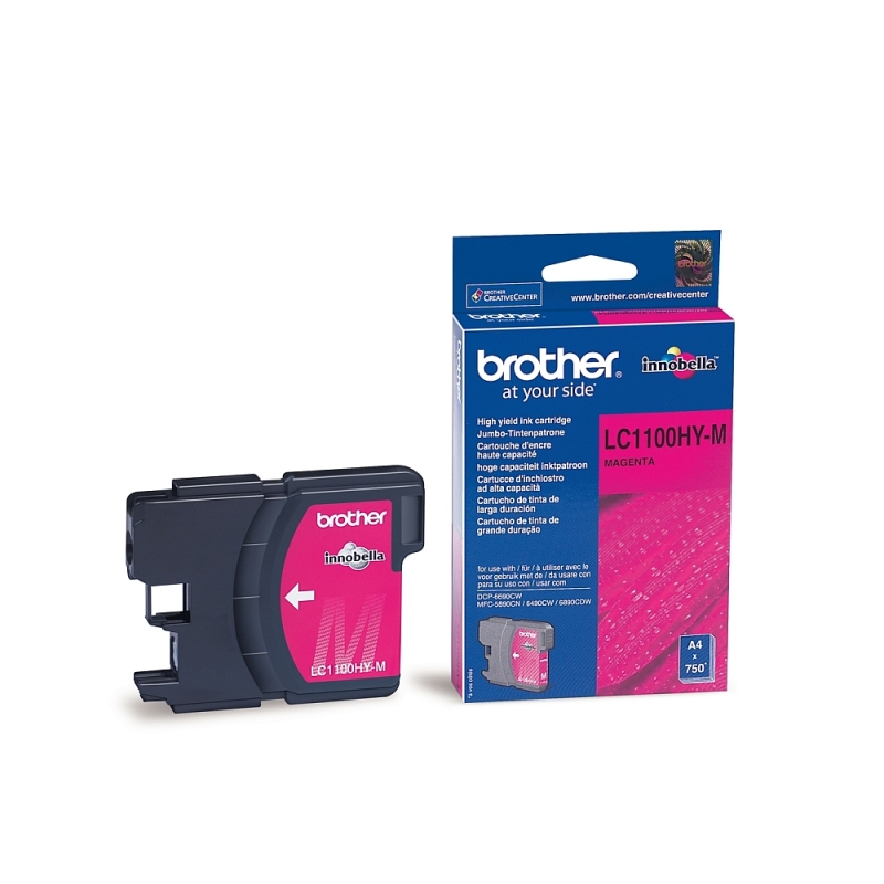 Brother LC-1100HYM Ink Cartridge High Yield for MFC-6490, DCP-6690/6890 ...